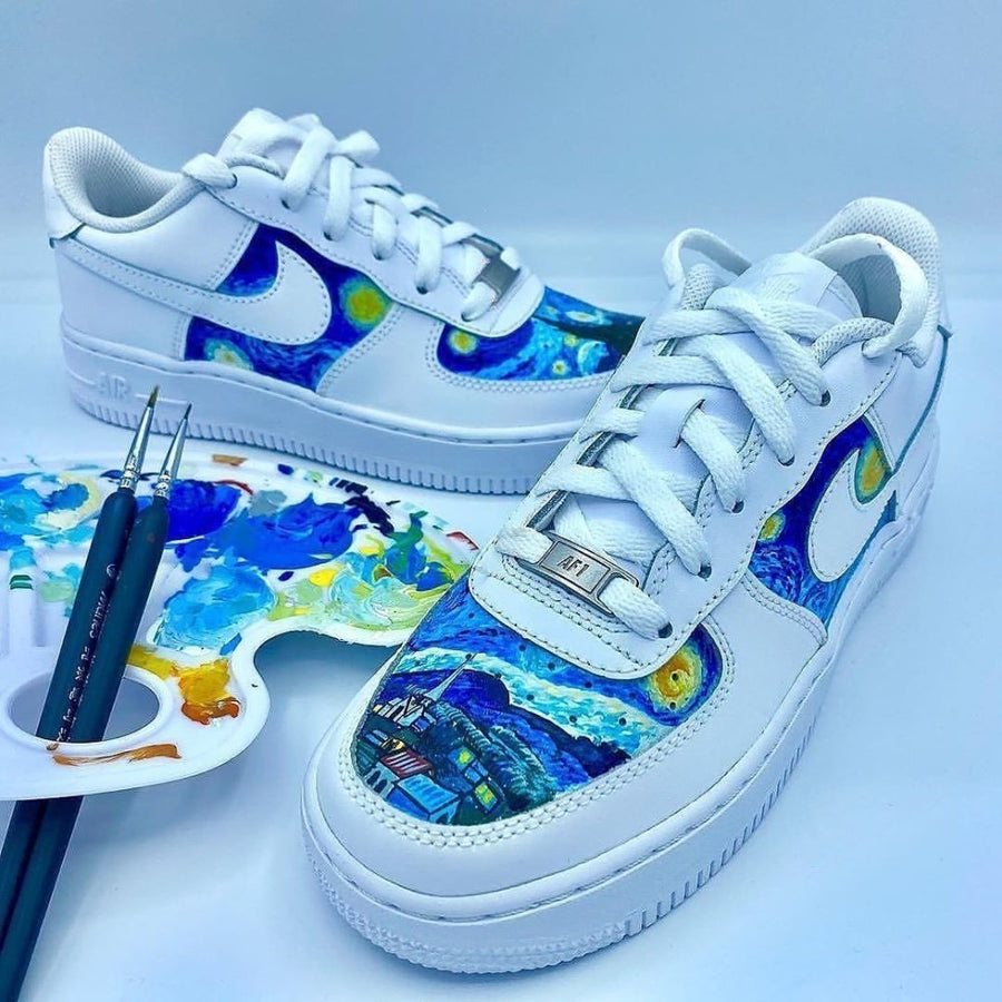Van Gogh Starry Sky Custom Air Force 1 – XX CUSTOM