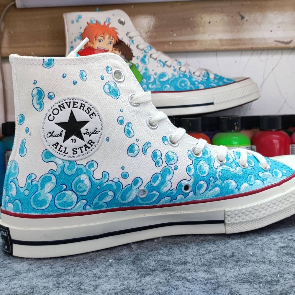 Ponyo Sousuke Custom Converse – XX CUSTOM