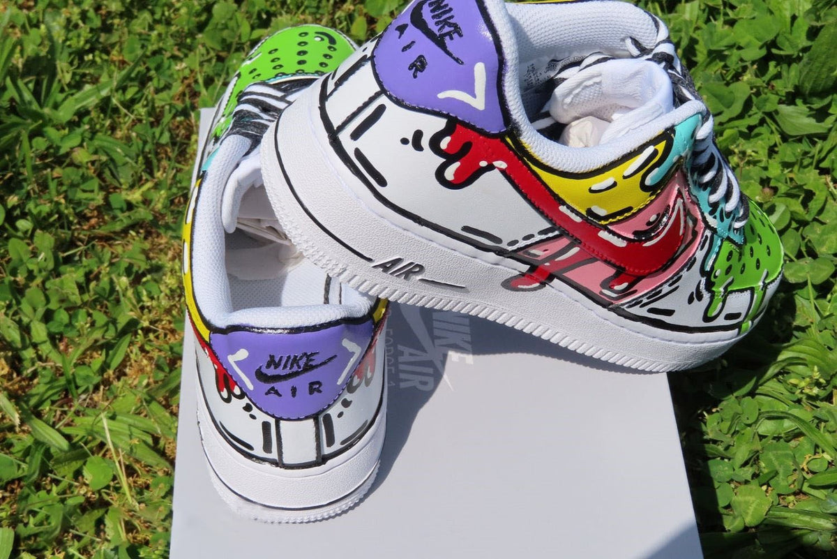 Color Drip Surf Custom Air Force 1