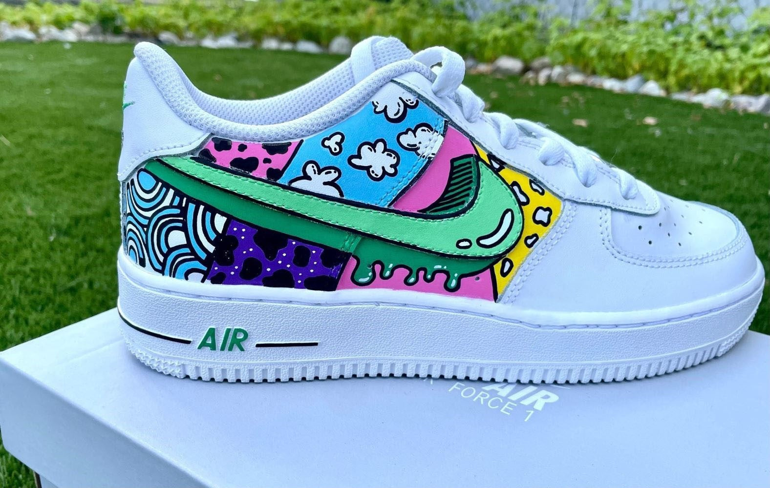 Color Graffiti Custom Air Force 1 – XX CUSTOM