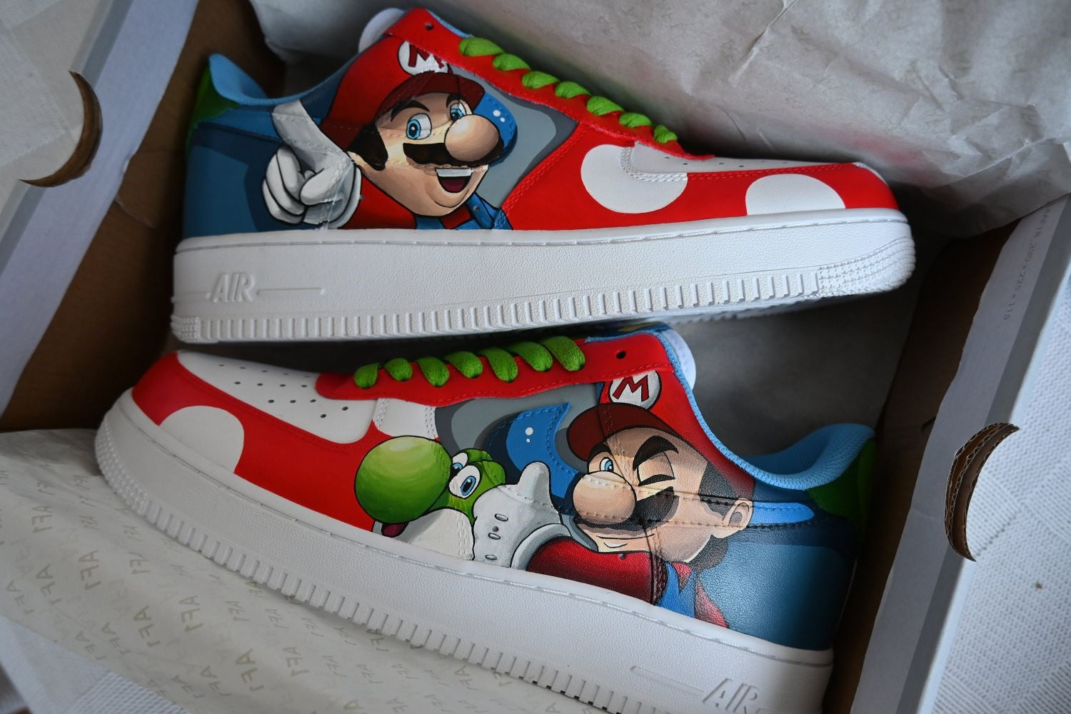 Super Mario Custom Air Force 1 – XX CUSTOM